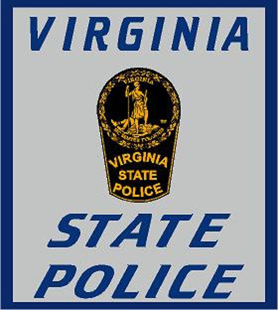 Virginia State Police Decal Reflective or Matte Vinyl Decal Sticker ...