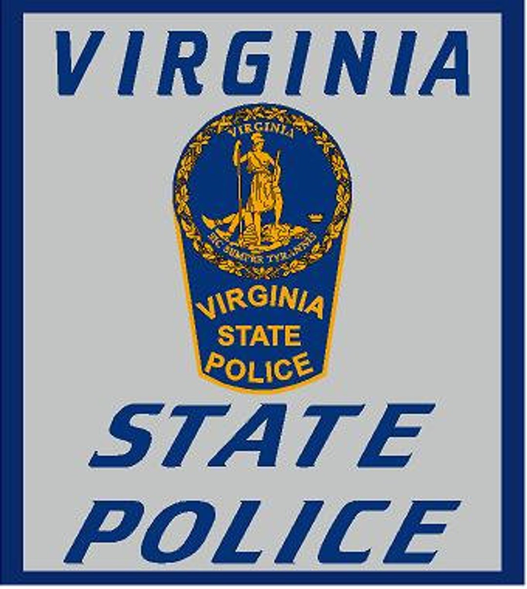 Virginia State Police Decal Reflective or Matte Vinyl Decal Sticker ...