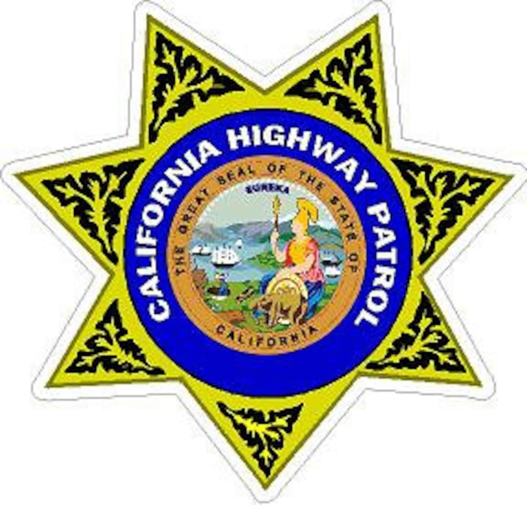 California Highway Patrol Reflective or Matte Vinyl Decal Sticker ...