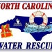 North Carolina Water Rescue Reflective or Matte Vinyl Decal Sticker ...