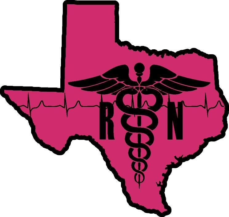 Registered Nurse Logo Pink