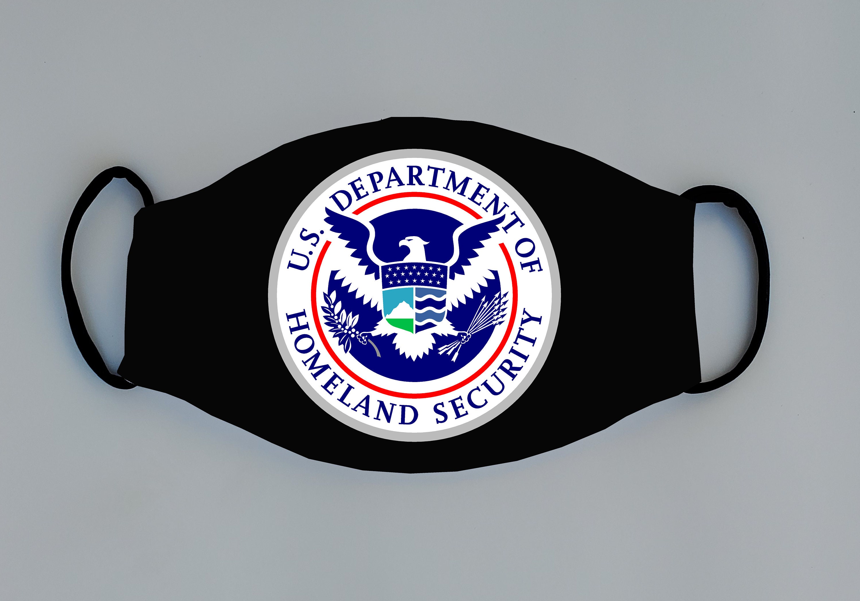 Department of Homeland Security Reusable Face Mask With Filter - Etsy UK