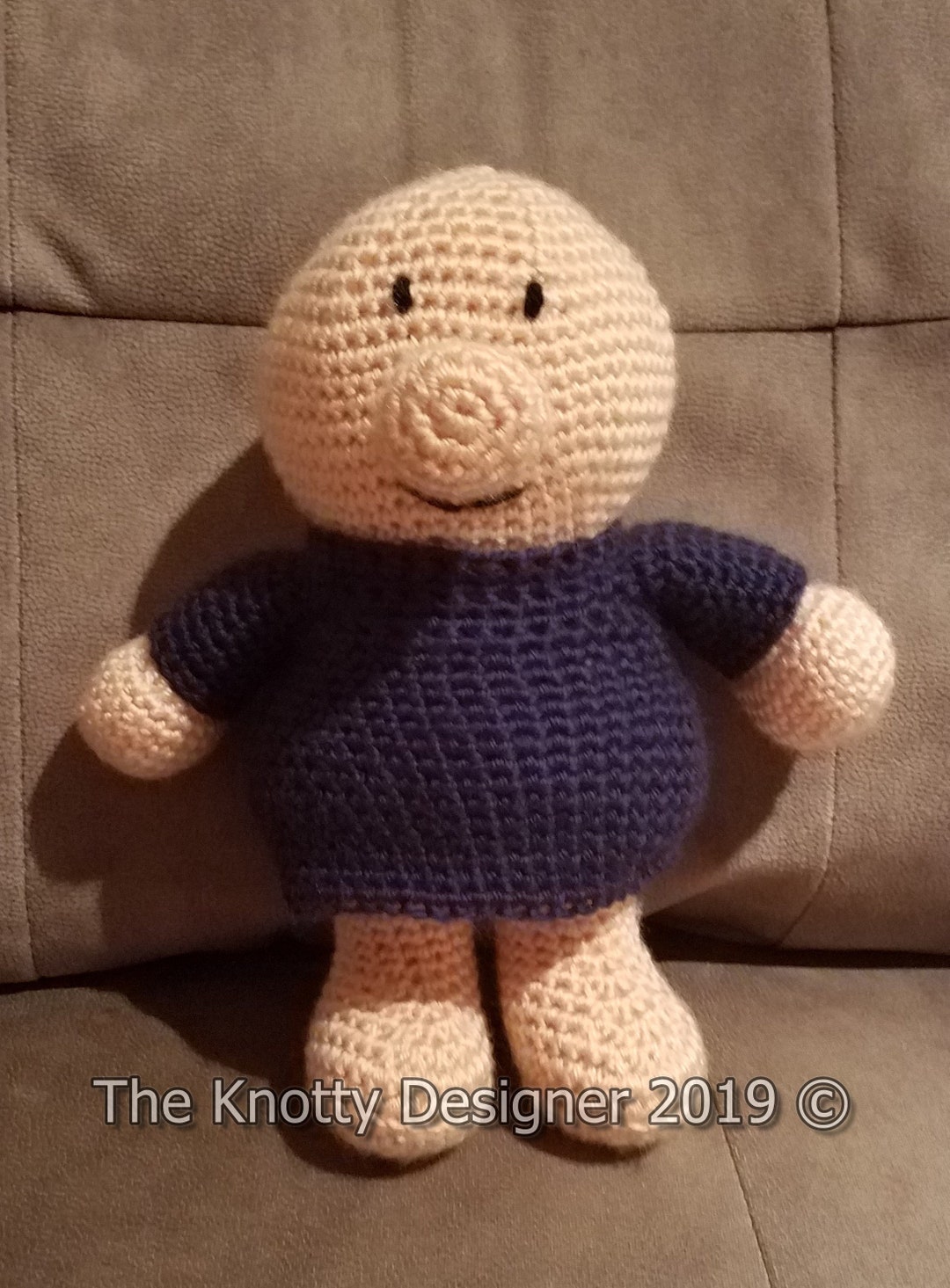 Crochet Amigurumi Doll, Mr. Zee, Amigurumi Pattern, Amigurumi Doll ...