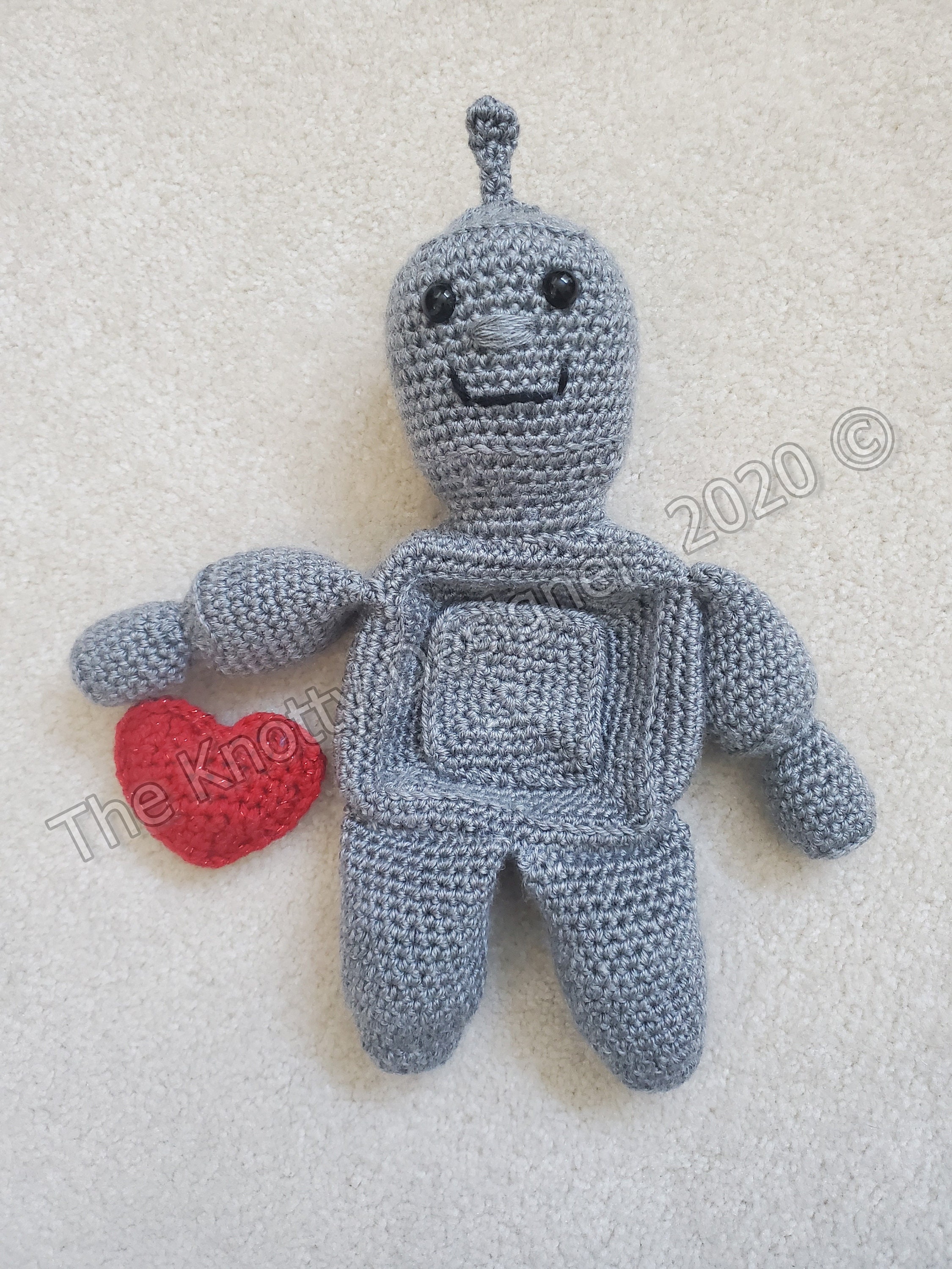 Crochet Robot Amigurumi Pattern Crochet Robot Stuffie - Etsy