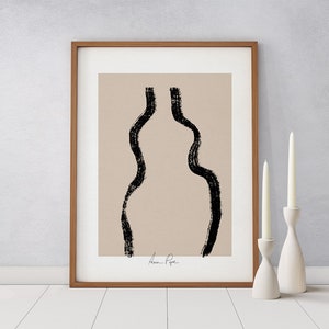 Simple Form Art Downloadable Print Printable Wall Art - Etsy