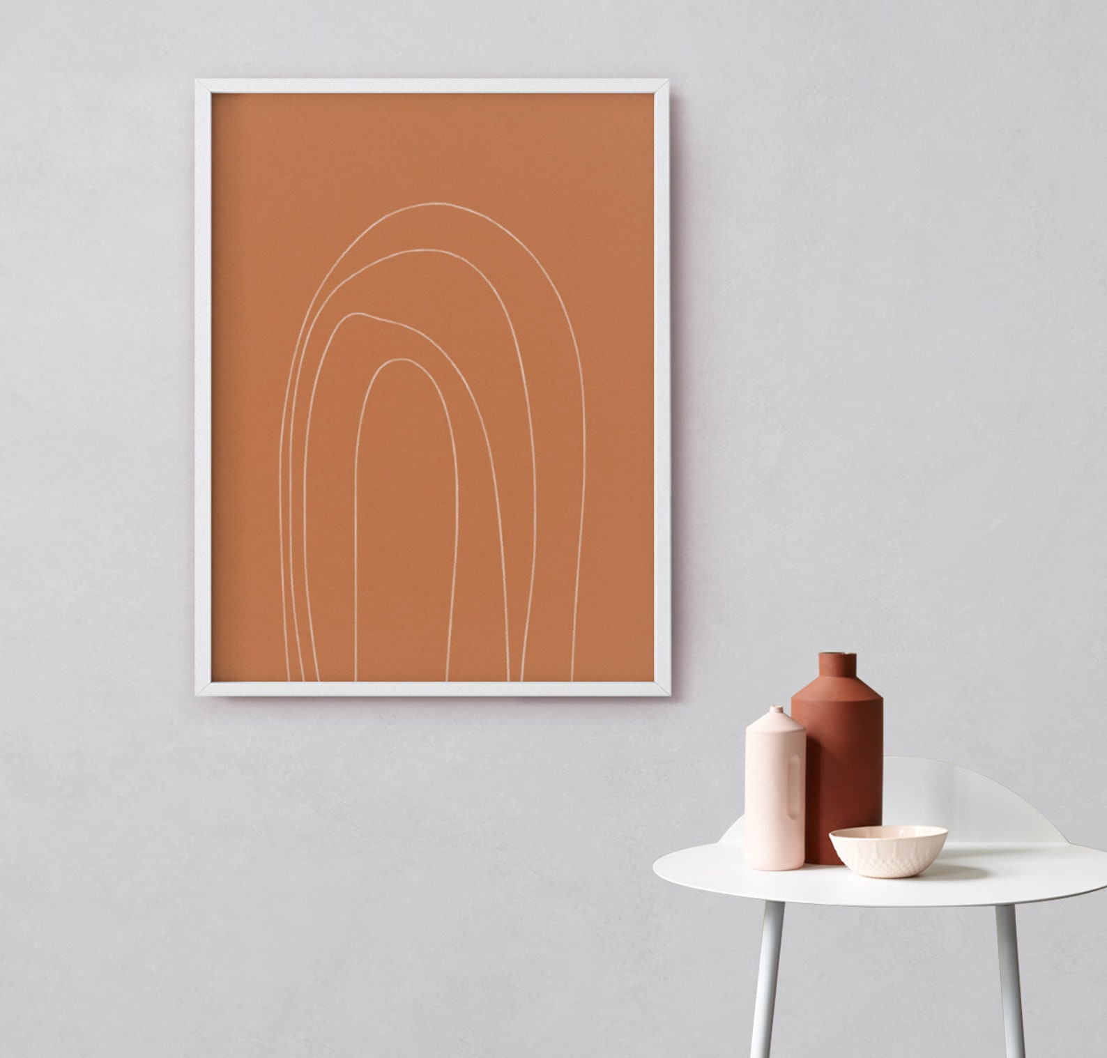 Abstract Lines Art Downloadable Print Printable Modern - Etsy