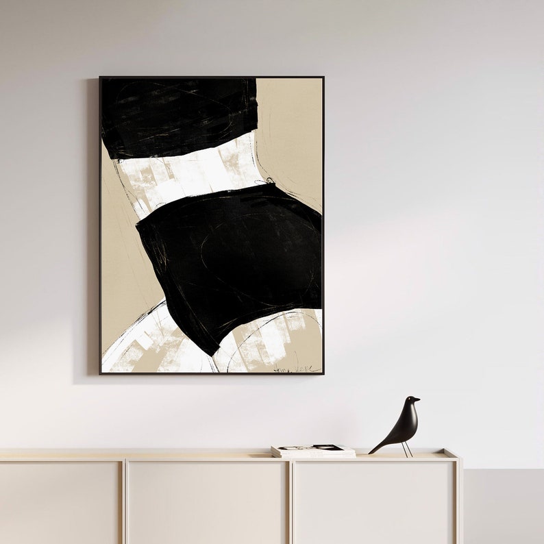 Large Canvas Wall Art Print Female Body Silhouette Floater | Etsy