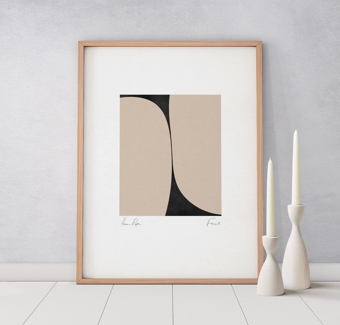 Simple Form Art Downloadable Print Printable Wall Art - Etsy