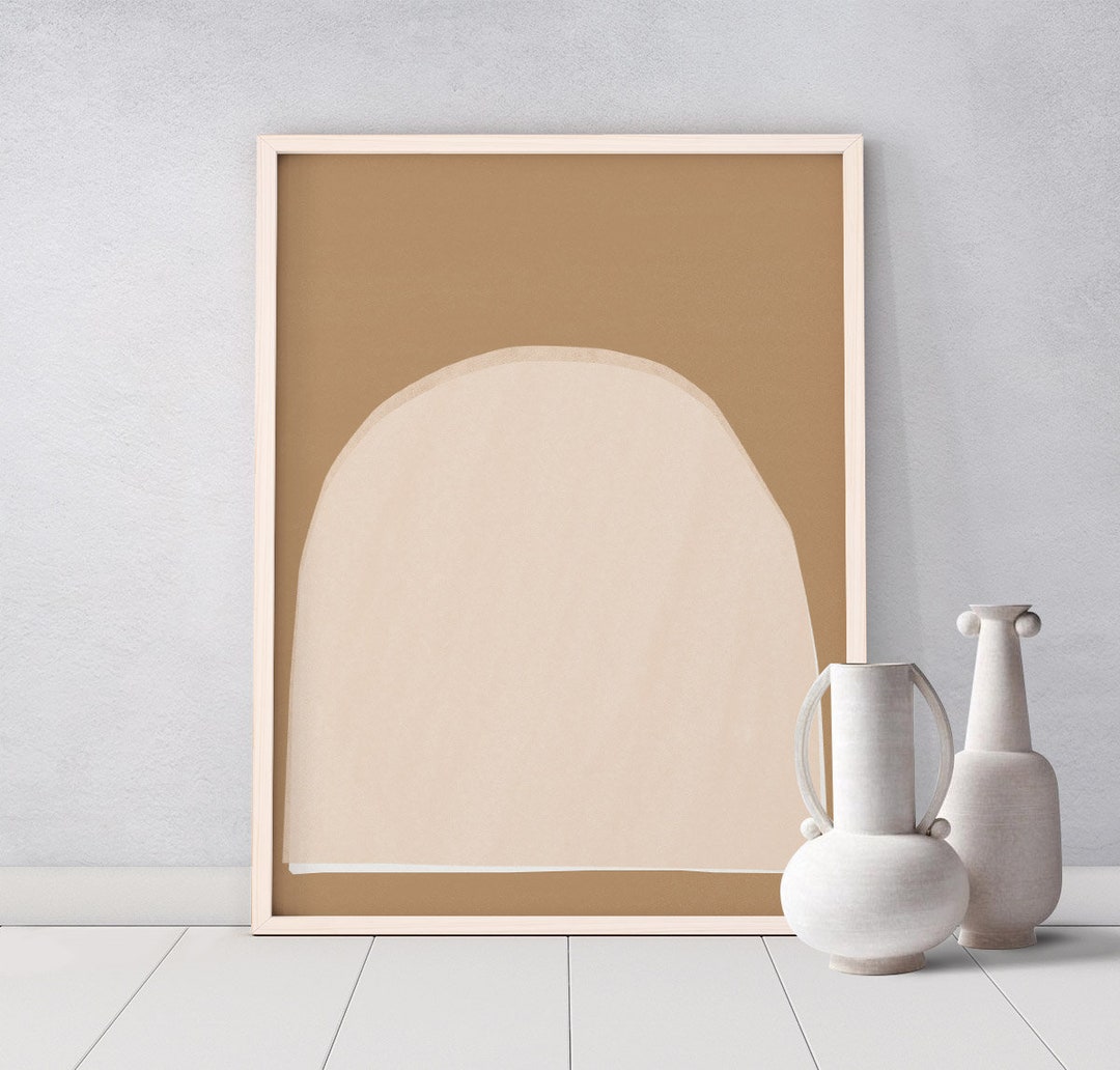 Beige Arch Art, Downloadable Print, Printable Modern, Instant Download ...