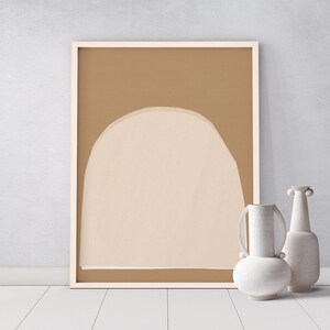 Beige Arch Art, Downloadable Print, Printable Modern, Instant Download ...