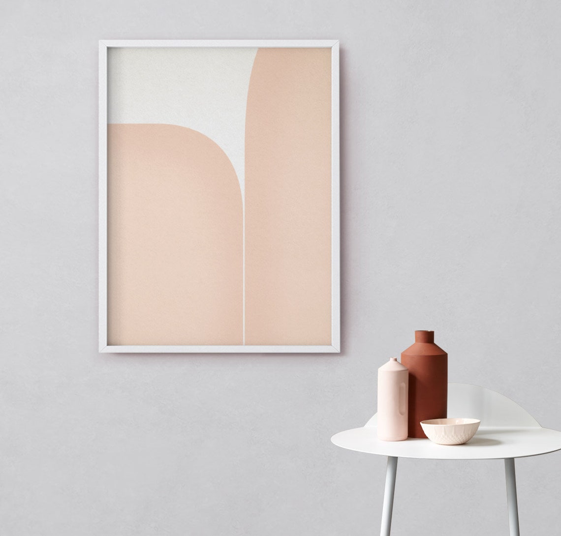 Printable Geometric Wall Art Downloadable Print Abstract - Etsy
