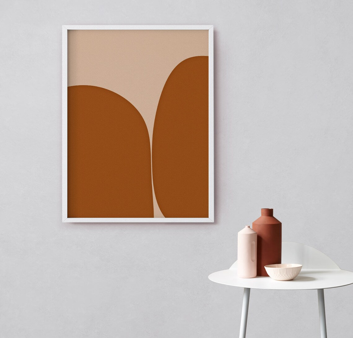 Simple Form Art Downloadable Print Printable Modern Art - Etsy