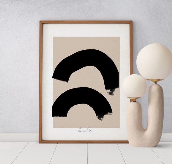 Simple Form Art Downloadable Print Printable Wall Art | Etsy