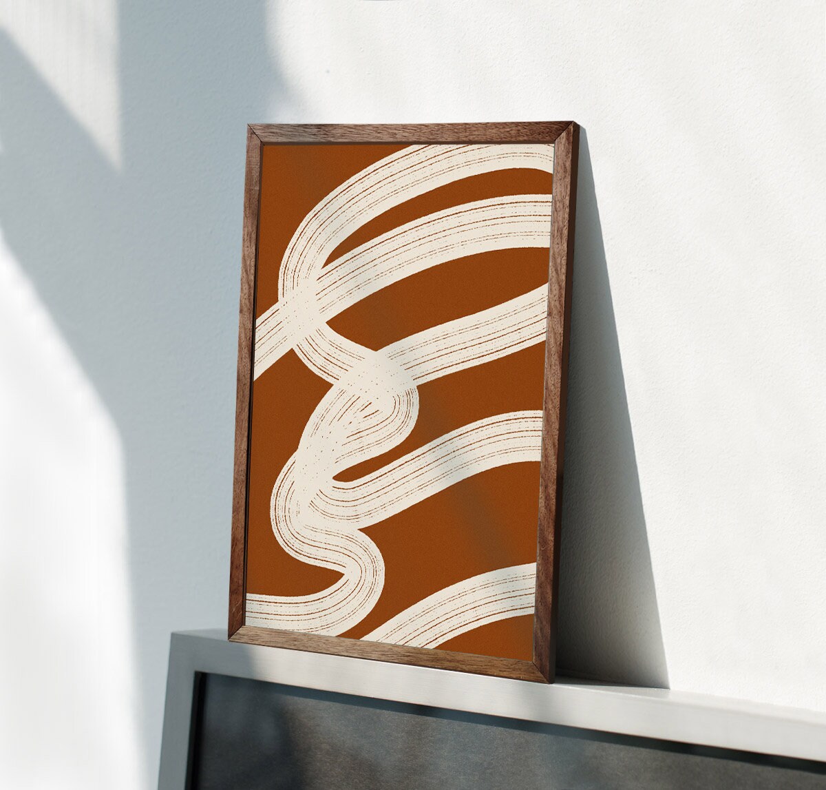 Printable wall art downloadable abstract line print | Etsy