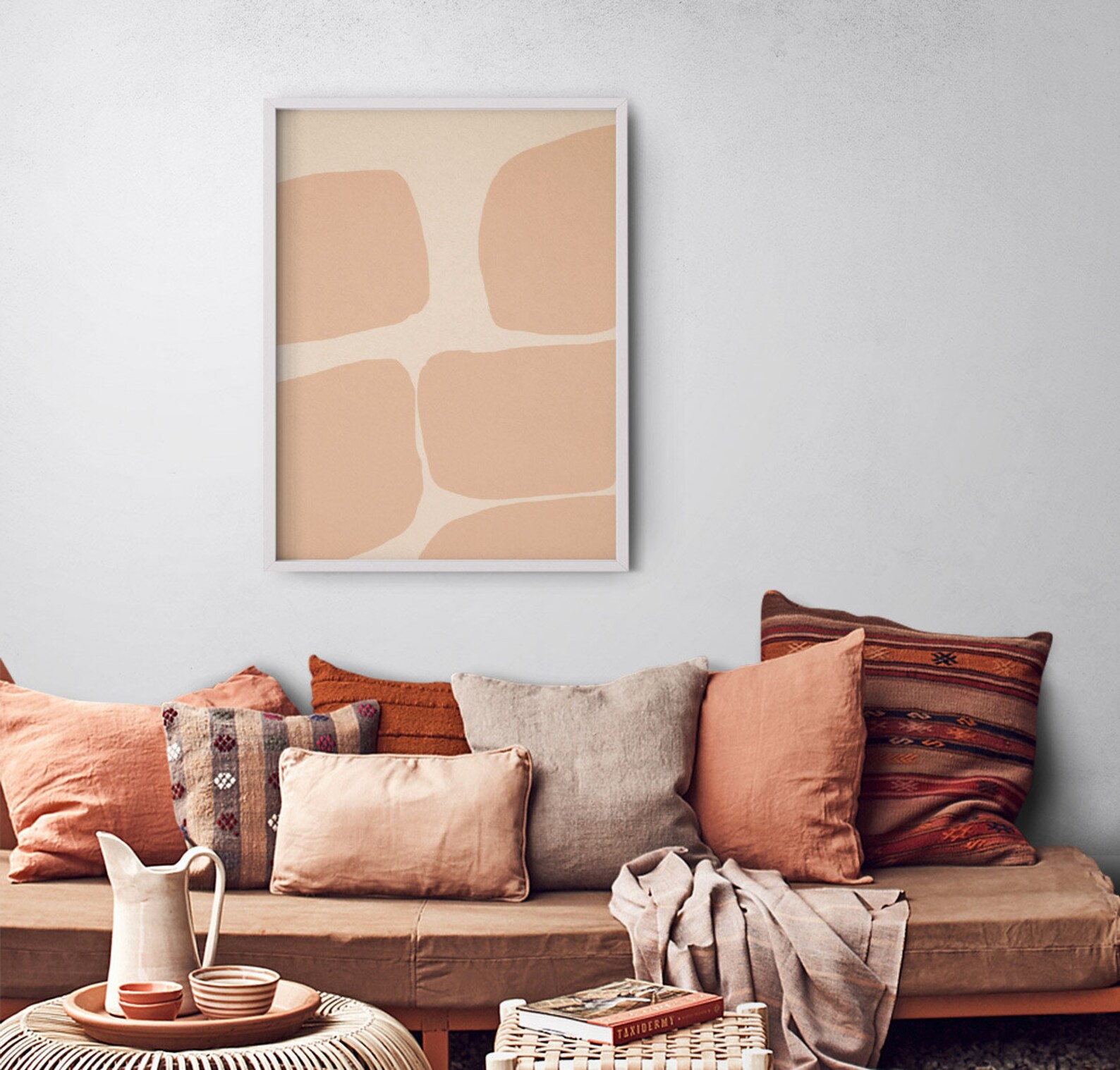 Abstract Neutral Art Downloadable Print Printable Modern | Etsy