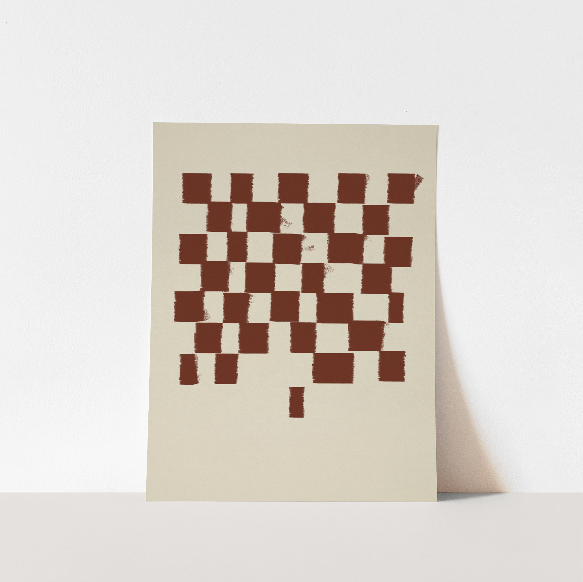 Checkerboard Printable Wall Art Geometric Downloadable Print - Etsy