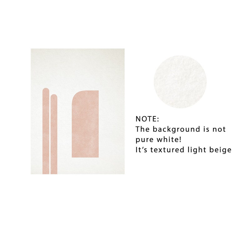 Downloadable Two Pink Prints Geometric Printable Set of 2 - Etsy