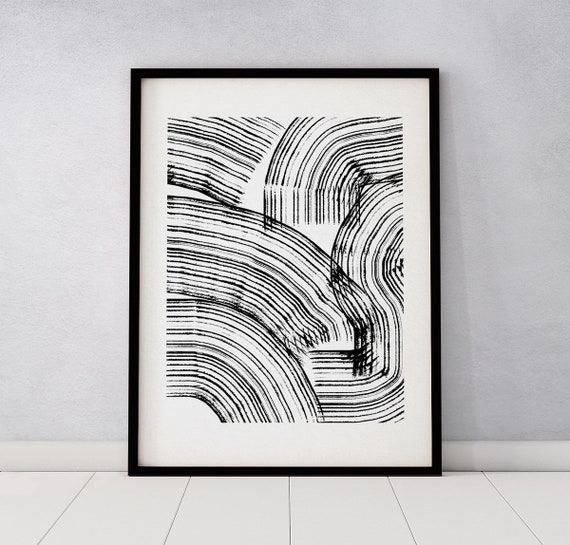 Simple Form Art Downloadable Print Printable Wall Art | Etsy