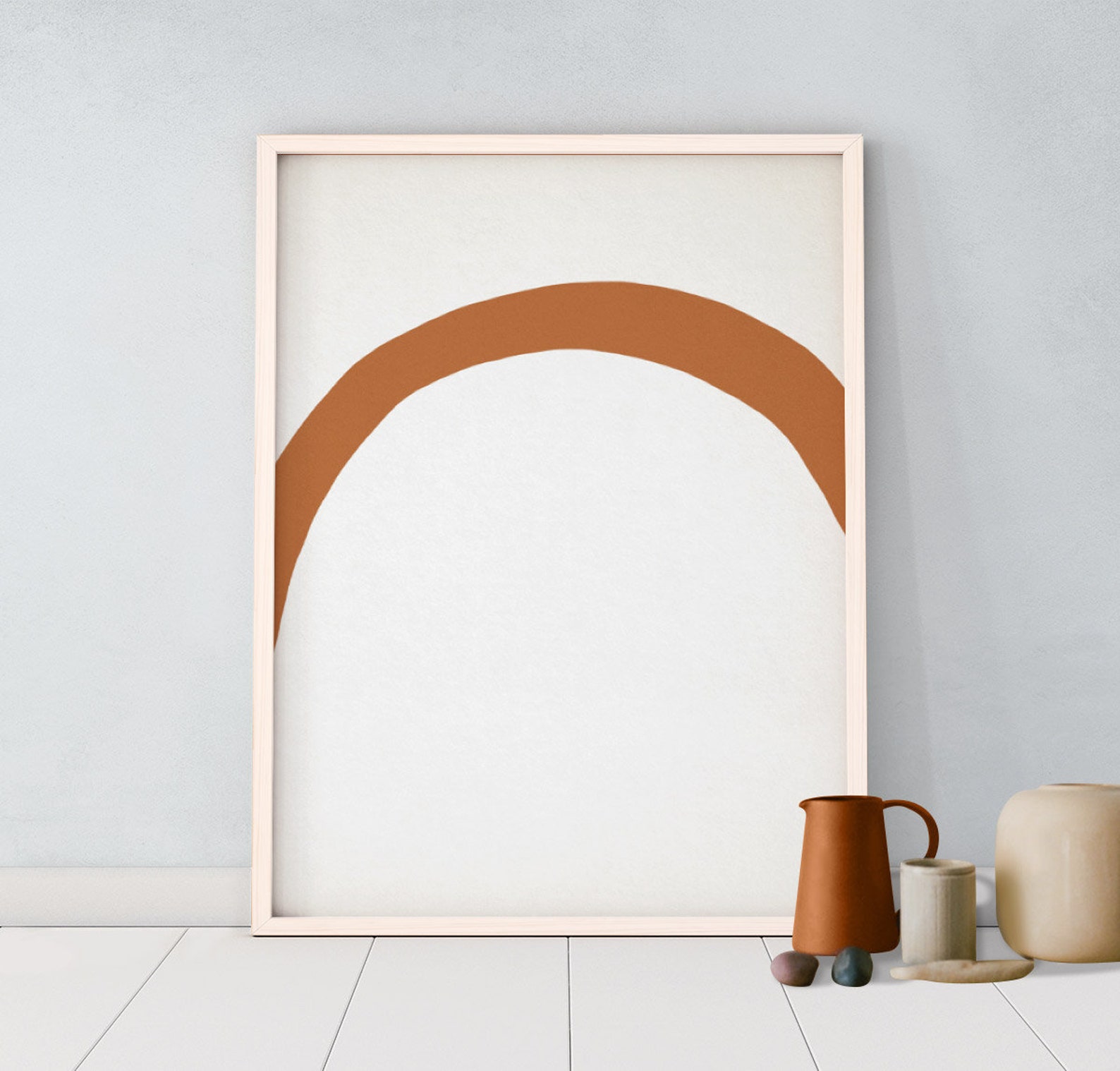 Printable abstract wall art Downloadable print geometric | Etsy