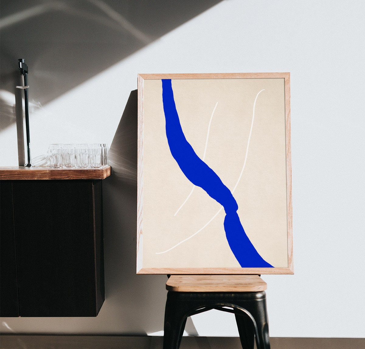 Abstract Line Art Downloadable Print Printable Modern Art | Etsy