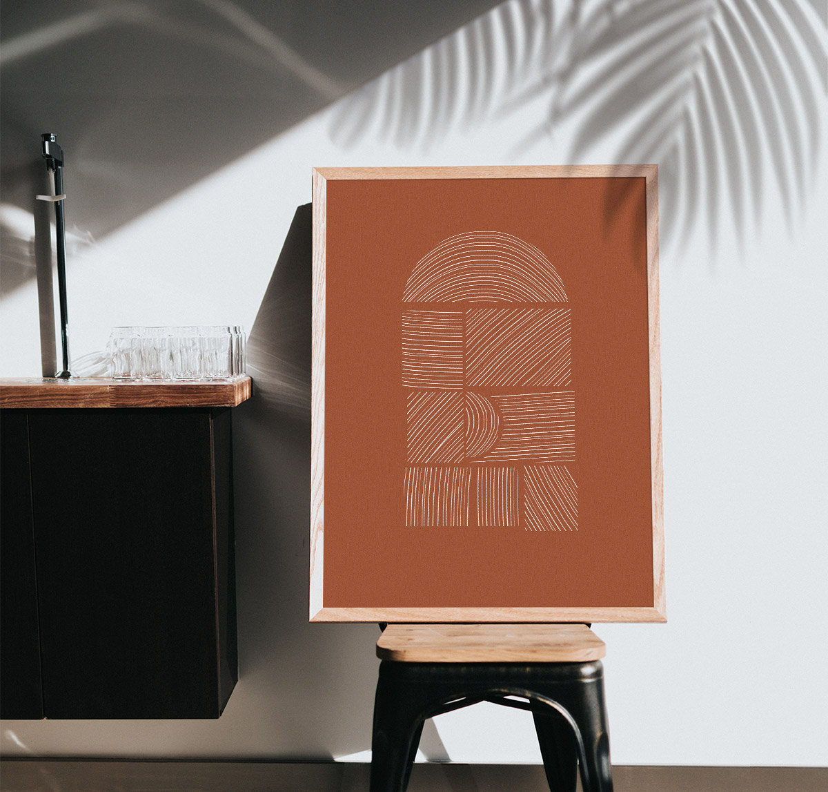 Geometric Minimal Art Downloadable Print Printable Modern - Etsy