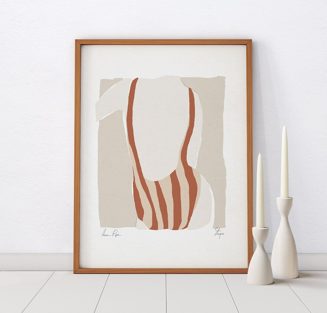 Woman Figure Wall Art, Downloadable Print, Printable Modern Poster ...