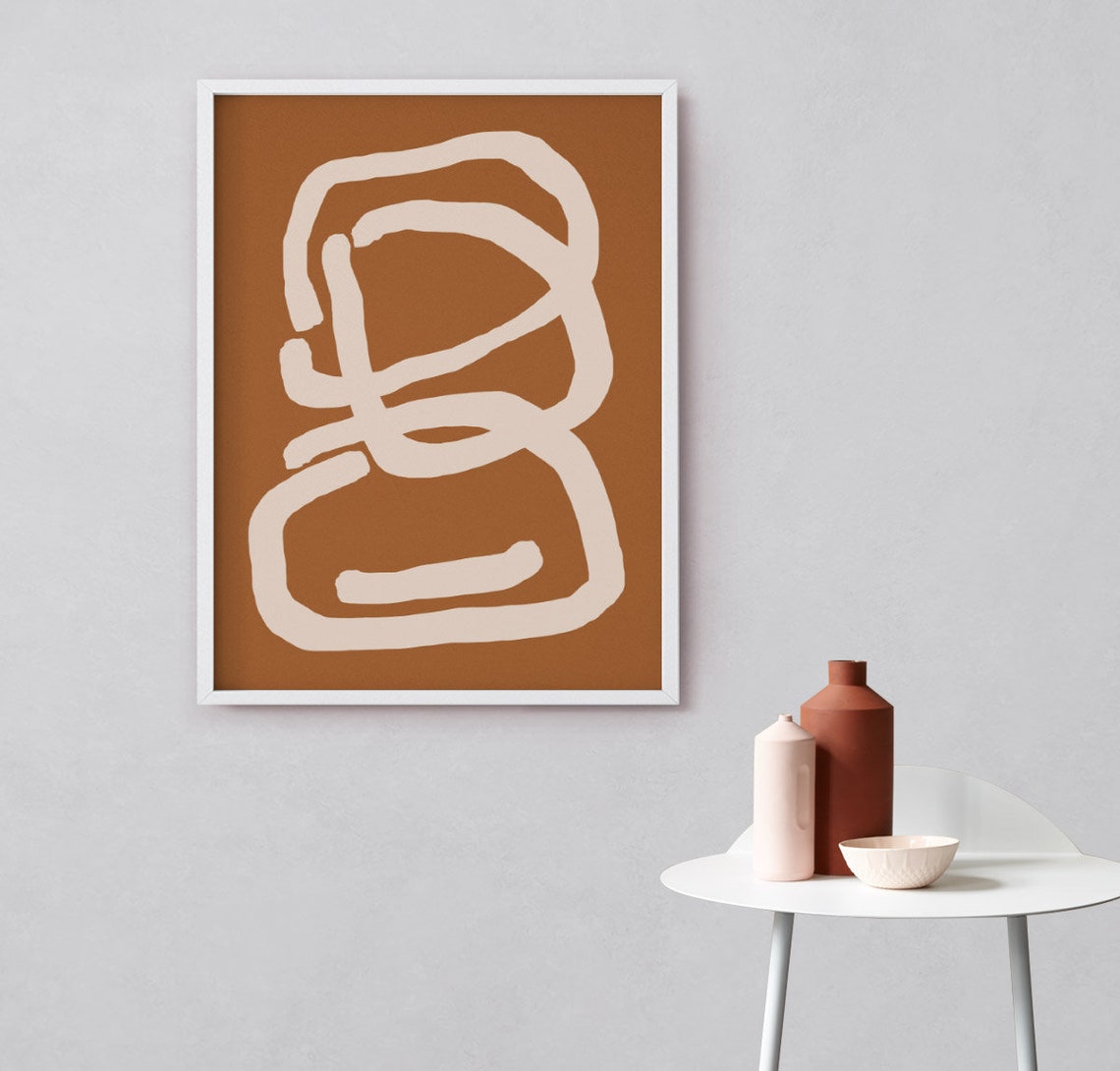 Abstract Line Art Downloadable Print Printable Modern Art - Etsy