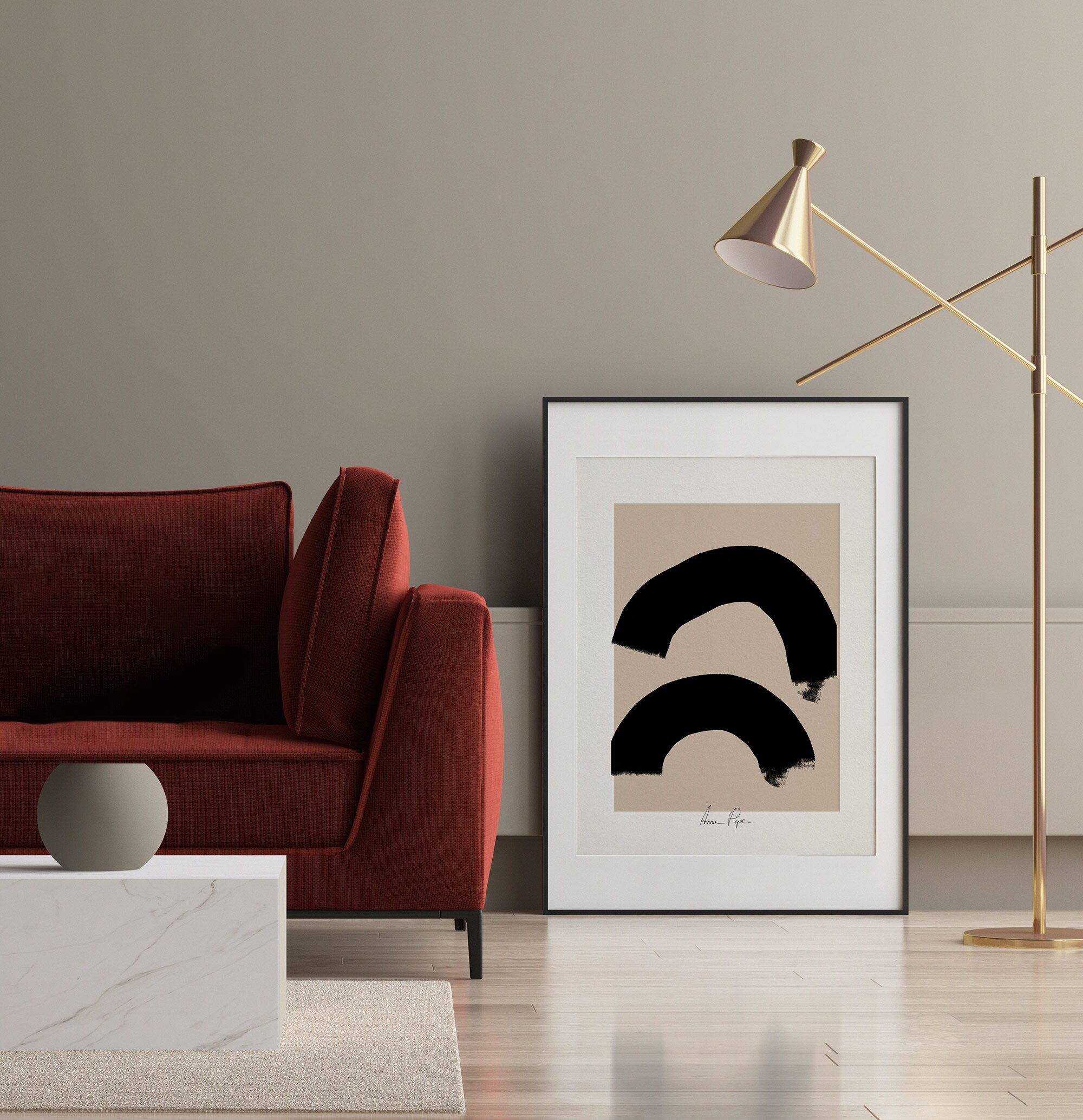 Simple Form Art Downloadable Print Printable Wall Art - Etsy