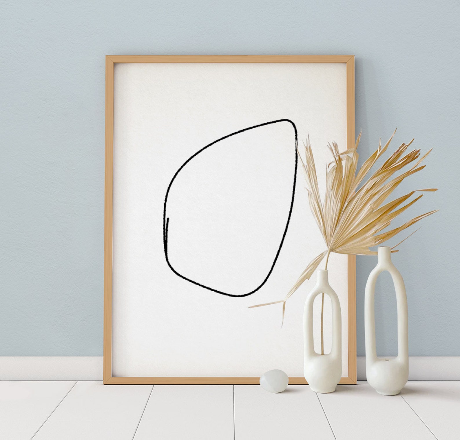 Printable Minimalist Wall Art Downloadable Print Abstract | Etsy