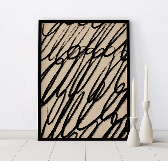 Simple Form Art Downloadable Print Printable Wall Art - Etsy