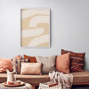 Abstract Thick Lines Art, Downloadable Print, Printable Modern Art ...