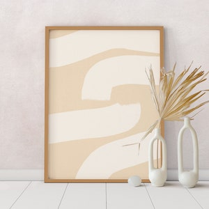 Abstract Thick Lines Art, Downloadable Print, Printable Modern Art ...