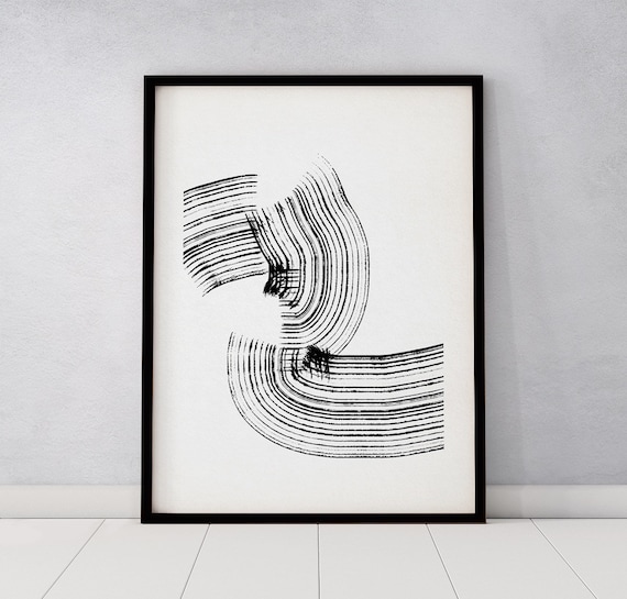 Simple Form Art Downloadable Print Printable Wall Art | Etsy