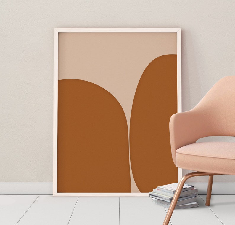 Simple Form Art Downloadable Print Printable Modern Art - Etsy