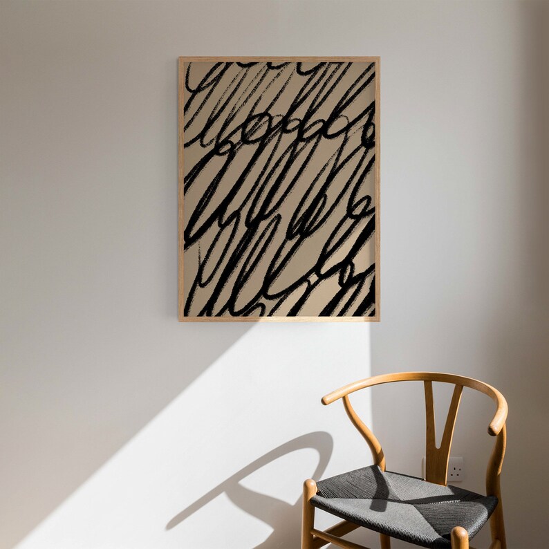 Simple Form Art Downloadable Print Printable Wall Art - Etsy