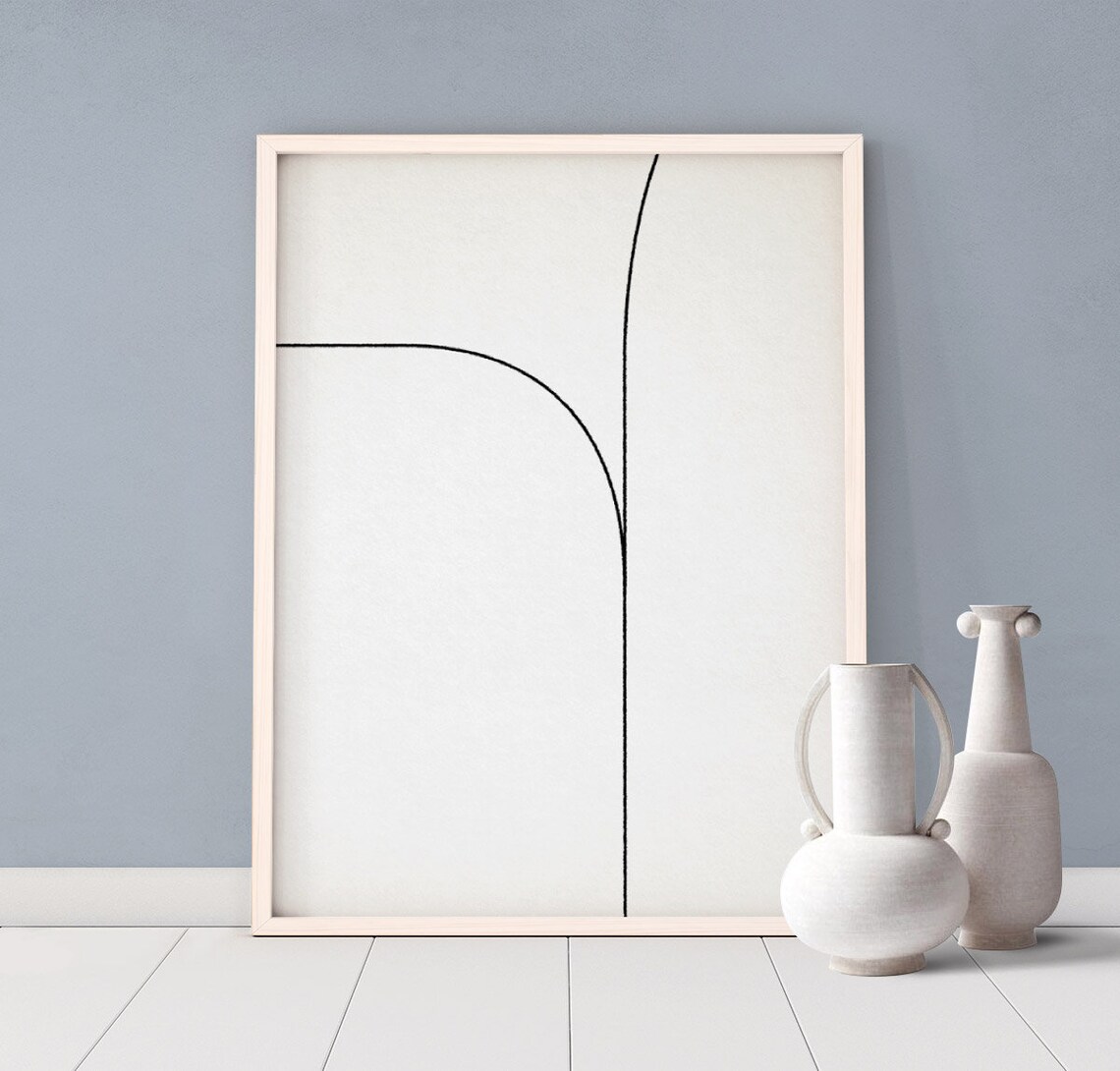 Printable Hyper Minimalist Wall Art Downloadable Print | Etsy