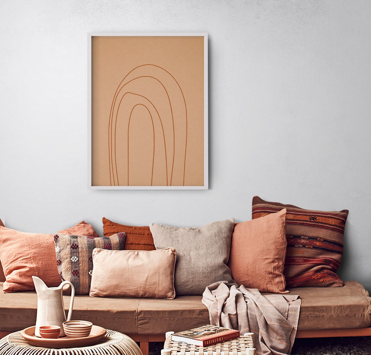 Abstract Lines Print Downloadable Print Printable Modern | Etsy