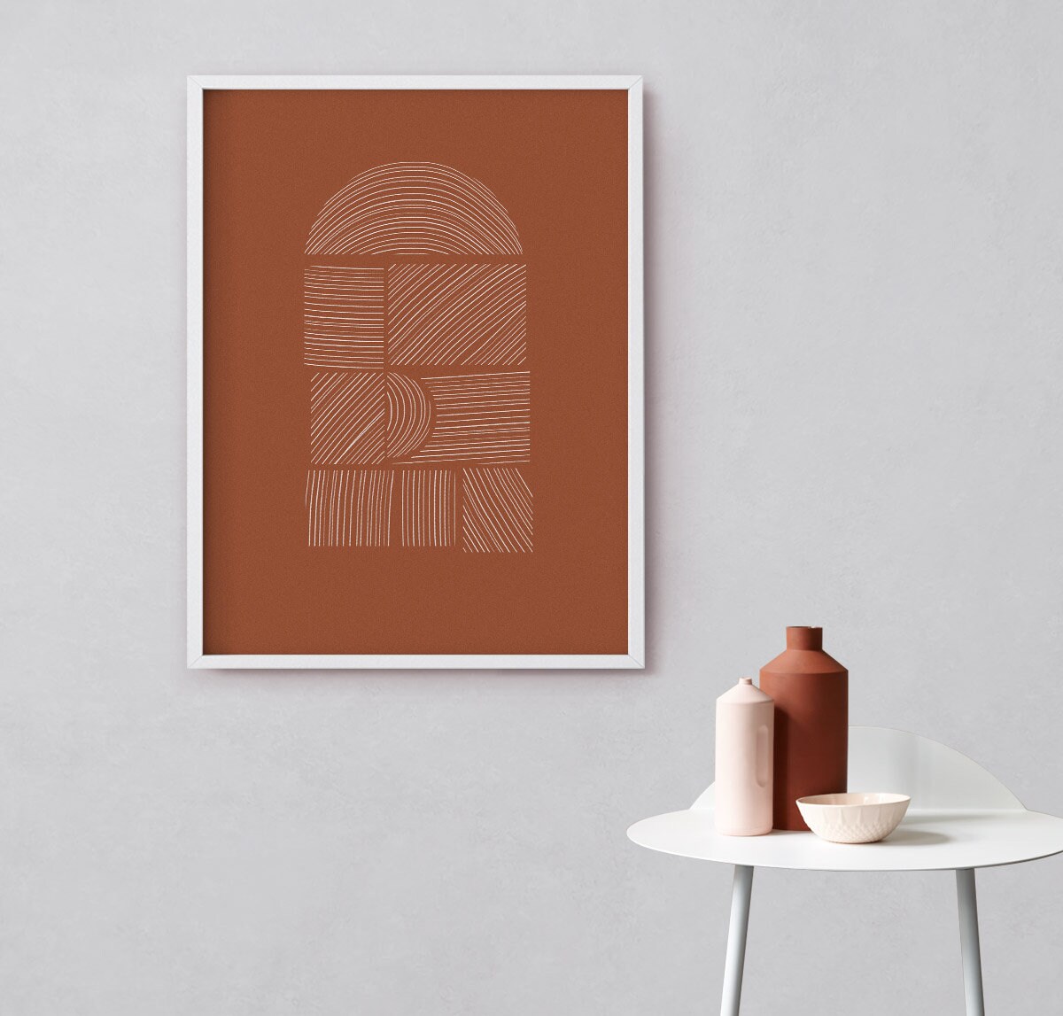 Geometric Minimal Art Downloadable Print Printable Modern - Etsy