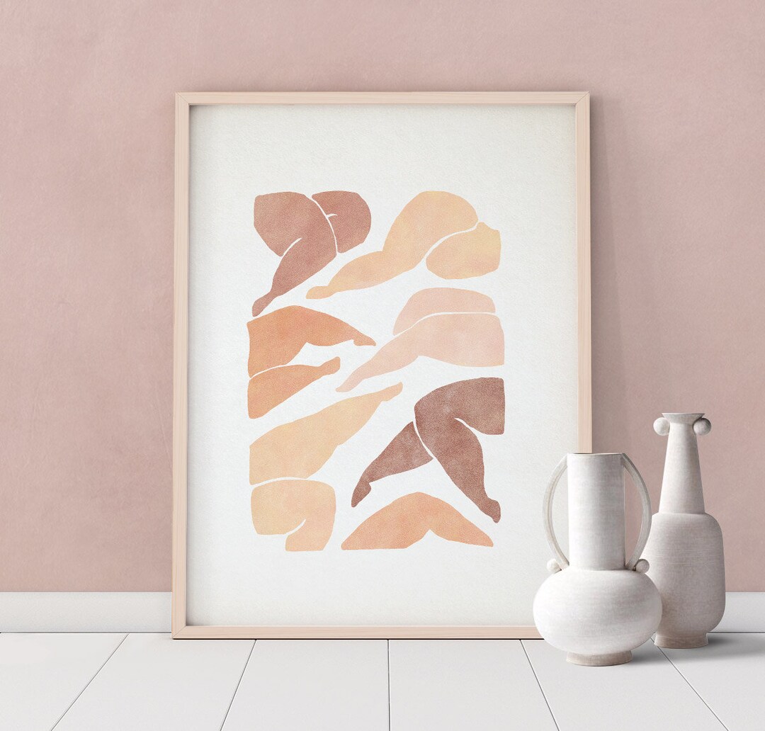 Woman Figure Downloadable Print Printable Painting Instant - Etsy