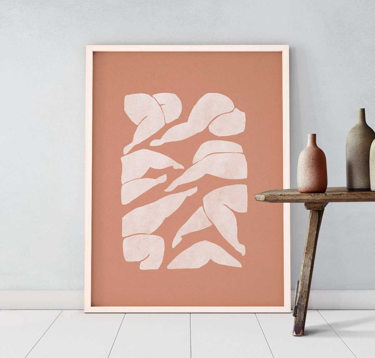 Woman Figure Downloadable Print Printable Art Painting | Etsy