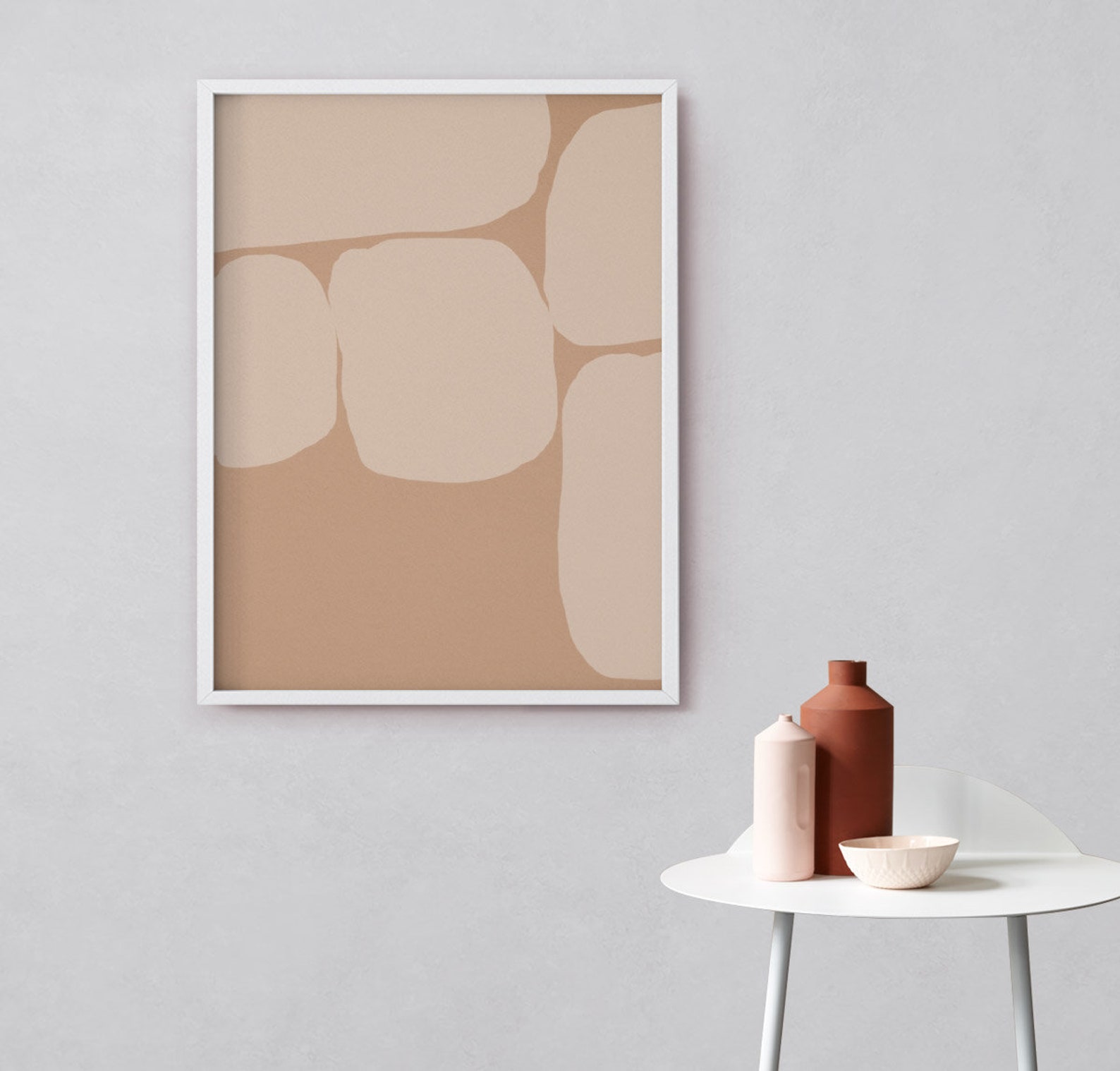 Abstract neutral art Downloadable print Printable modern | Etsy