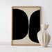 Simple Form Art, Downloadable Print, Printable Wall Art, Abstract ...