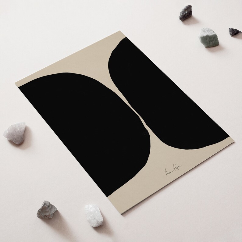 Simple Form Art Downloadable Print Printable Wall Art - Etsy