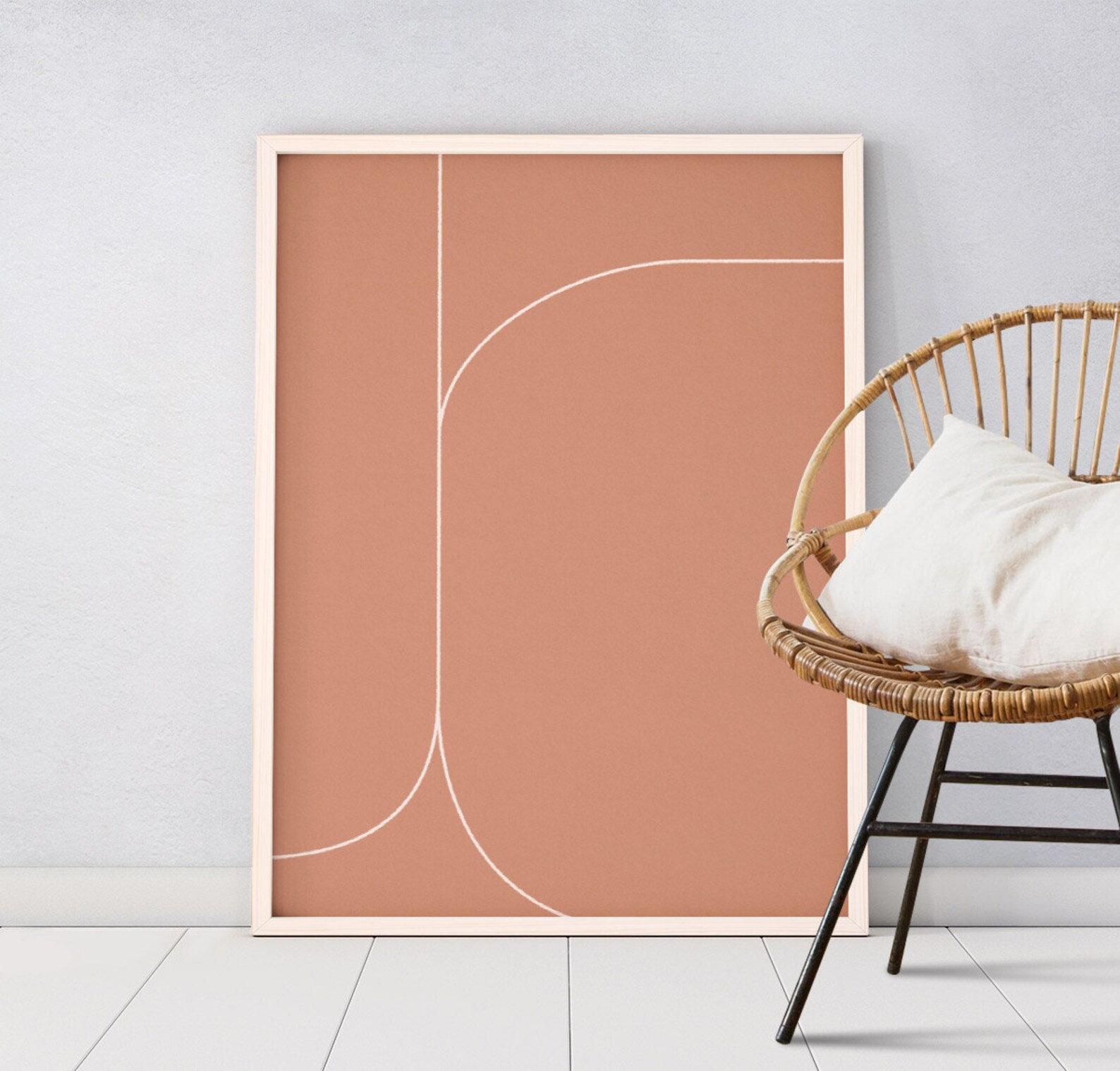 Hyper Minimalistic Abstract Lines Downloadable Print - Etsy