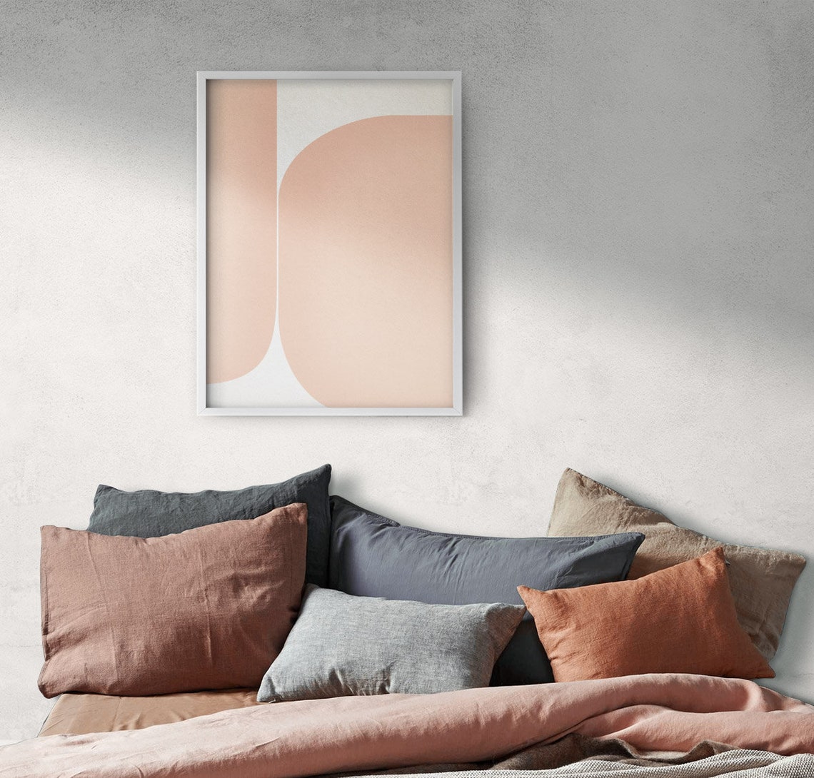 Printable geometric wall art downloadable print abstract | Etsy