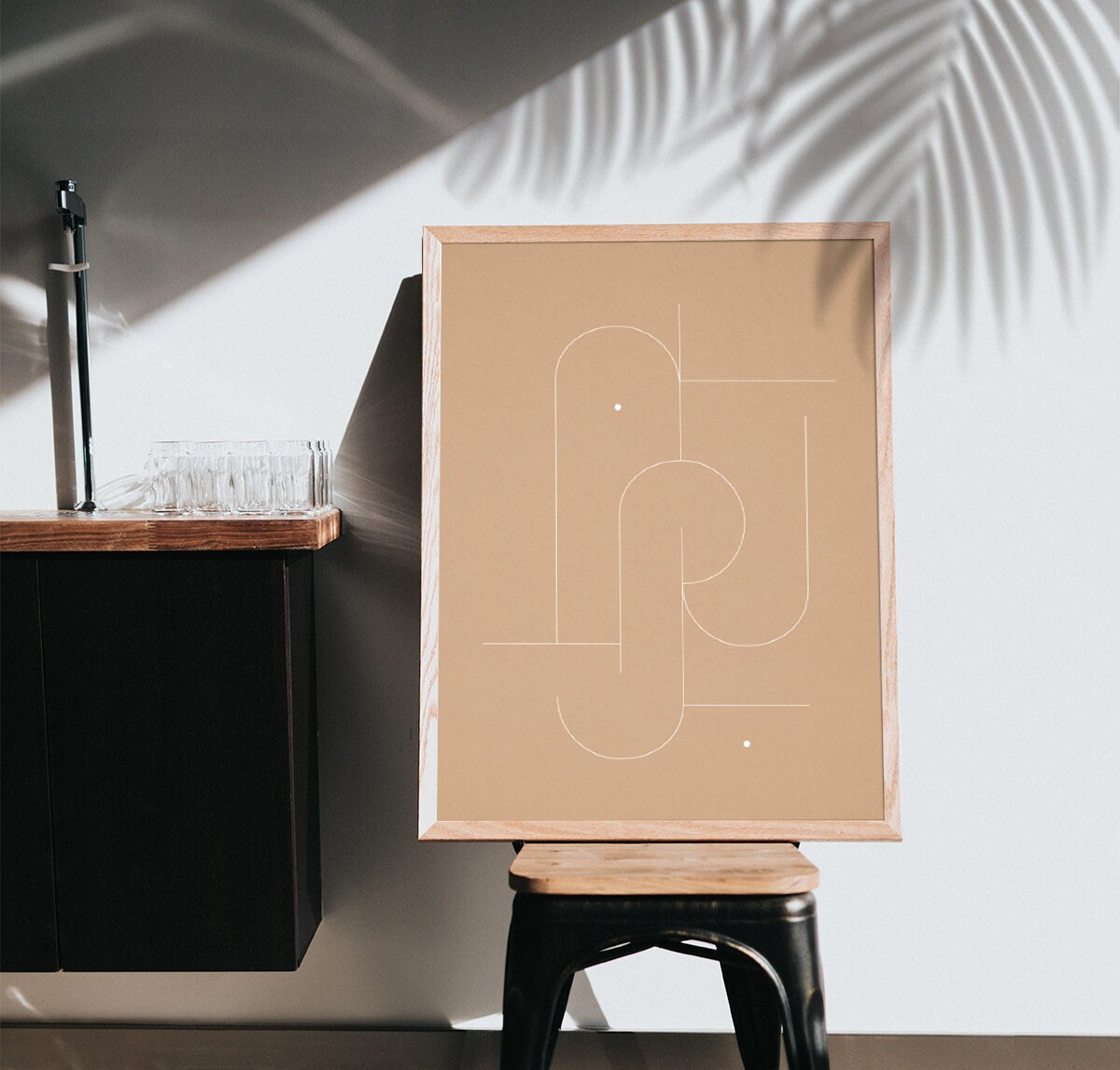 Geometric Line Art Downloadable Print Printable Modern Art | Etsy