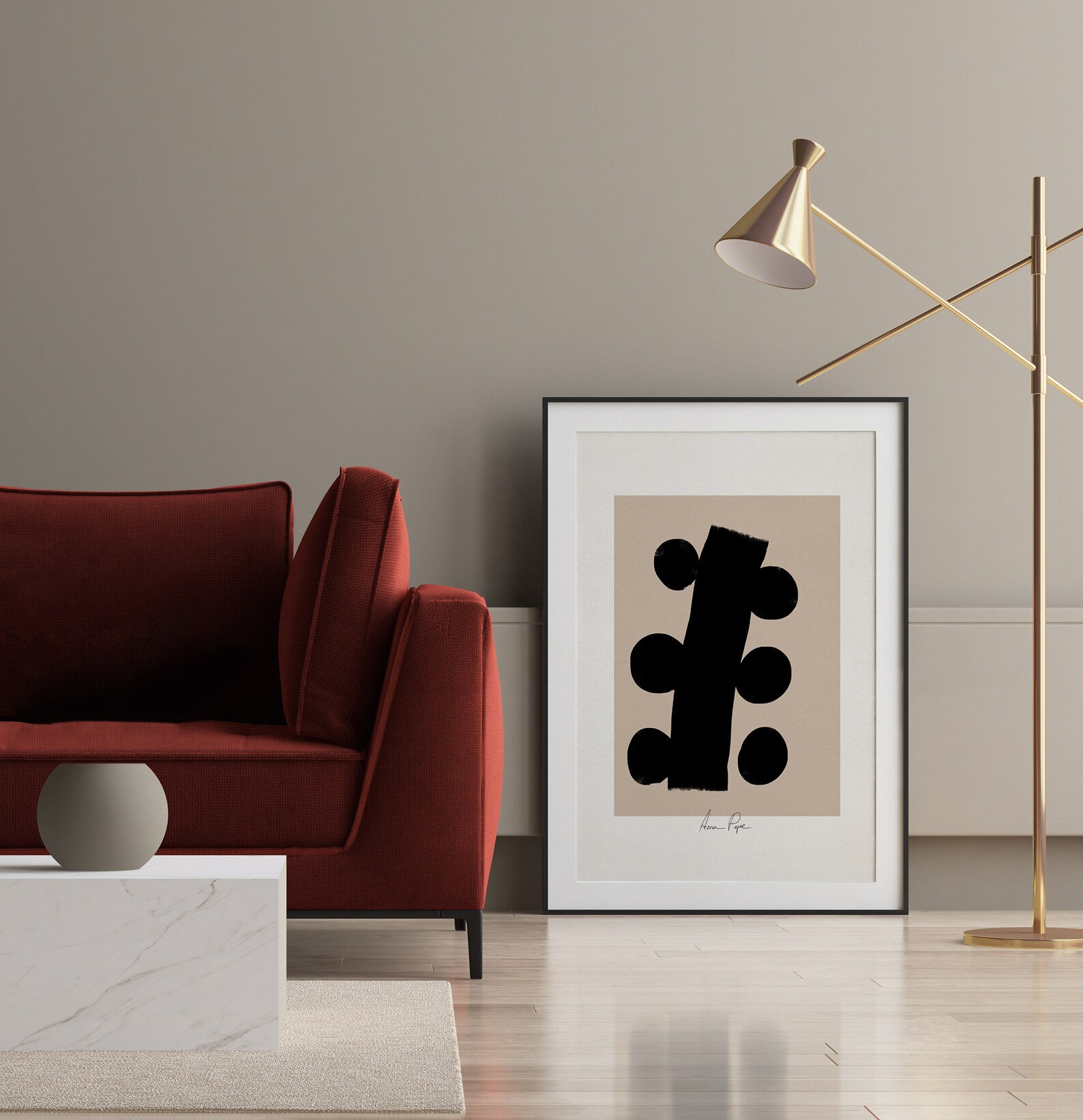 Simple Form Art Downloadable Print Printable Wall Art | Etsy