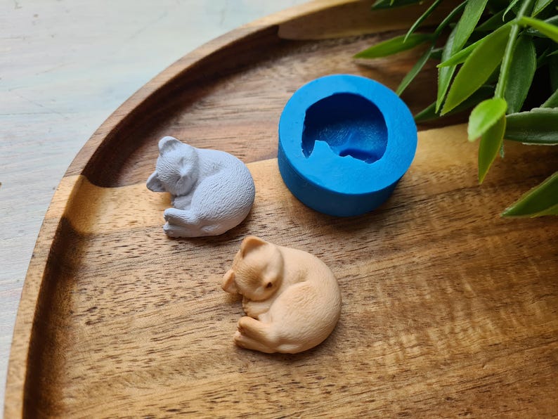 Silicone Mold of Cat, Style 2, ~ 2.6*2.7 Cm, H:1.3 Cm, Cute Kitty ...