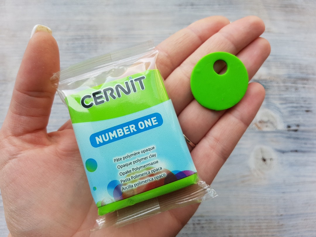 CERNIT Number One Polymer Clay, Light Green, Nr. 611, 56g (2oz), Soft ...
