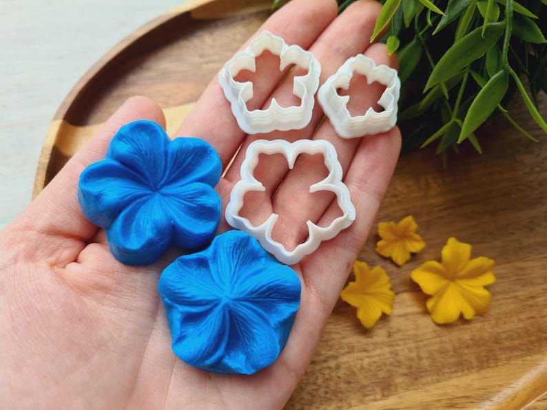 Silicone Veiner of Flower Texture, Style 1, Flower Veiner, 3D Printed ...